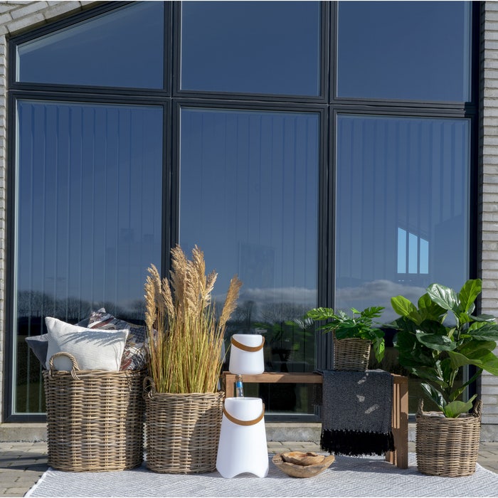 Huub tuin tafellamp kunststof - wit | Gewoonstijl