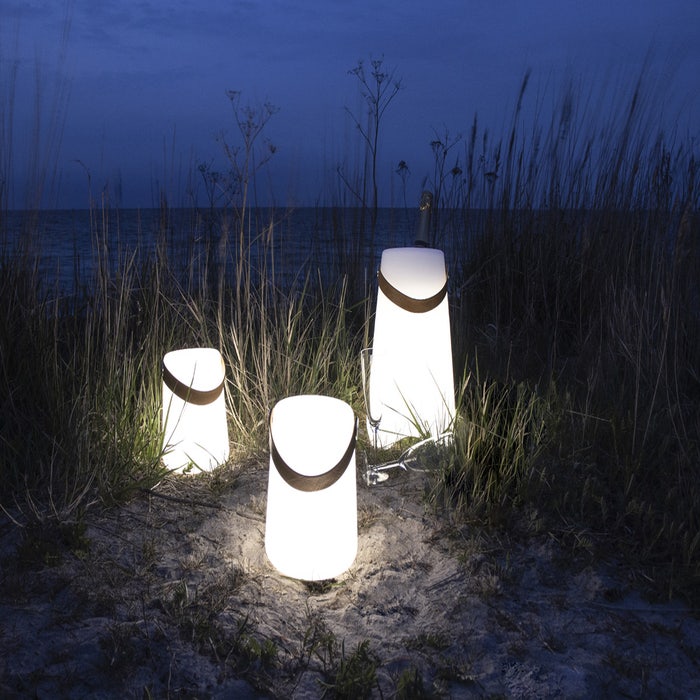 Huub tuin tafellamp kunststof - wit | Gewoonstijl