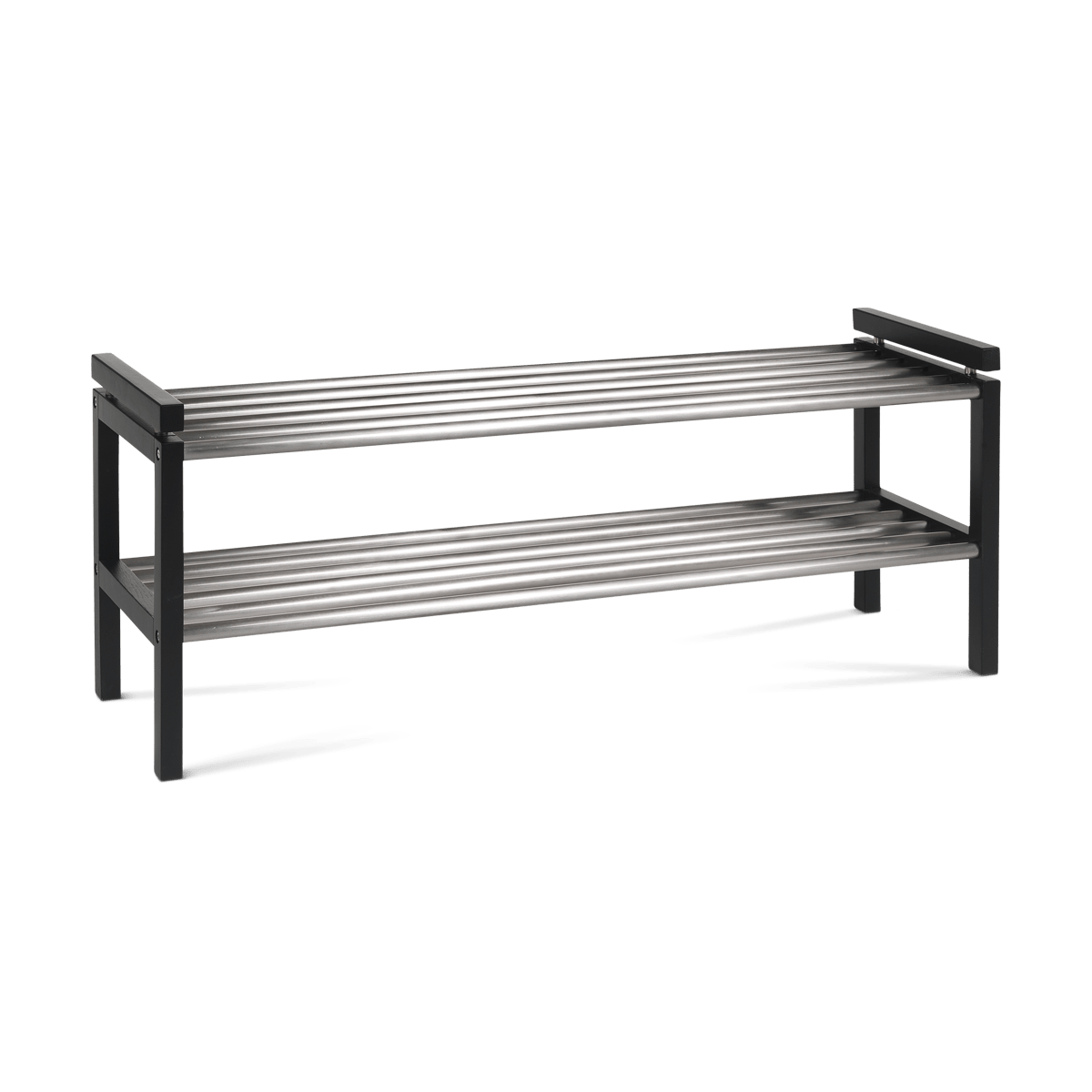 Confetti metalen schoenenrek whitewash - 100 x 30 cm | Gewoonstijl