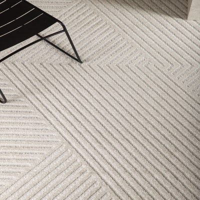 Misha vloerkleed crème - 340 x 240 cm | Gewoonstijl