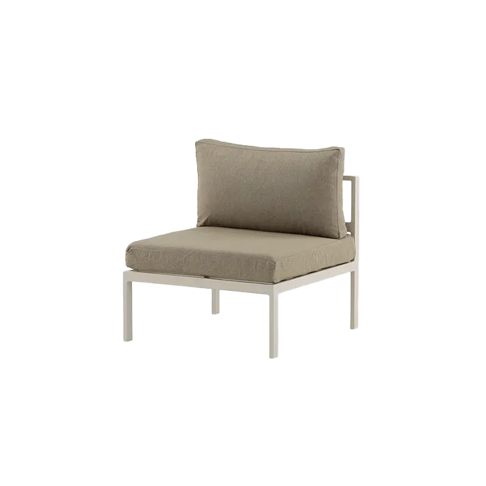 Milena loungeset modulair element beige | Gewoonstijl