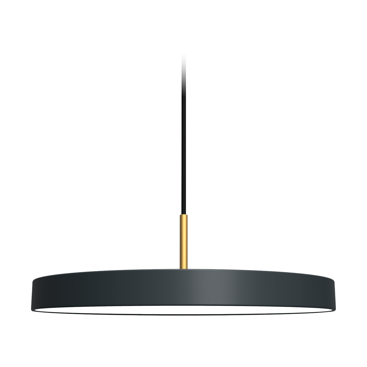 Asteria Medium hanglamp forest green - met koordset - Ø 43 cm | Gewoonstijl