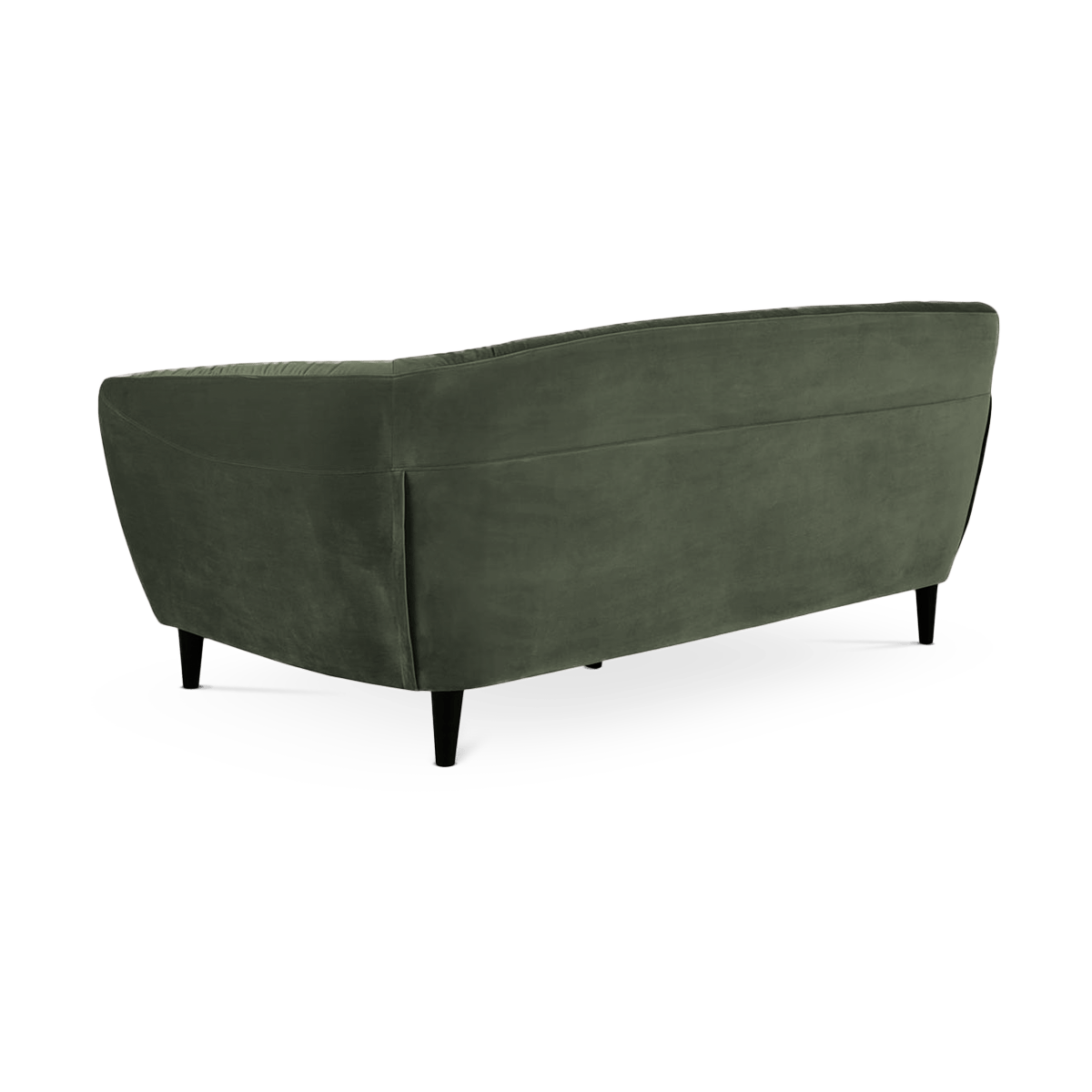 Kaat 3 zits bank donkergroen | Gewoonstijl