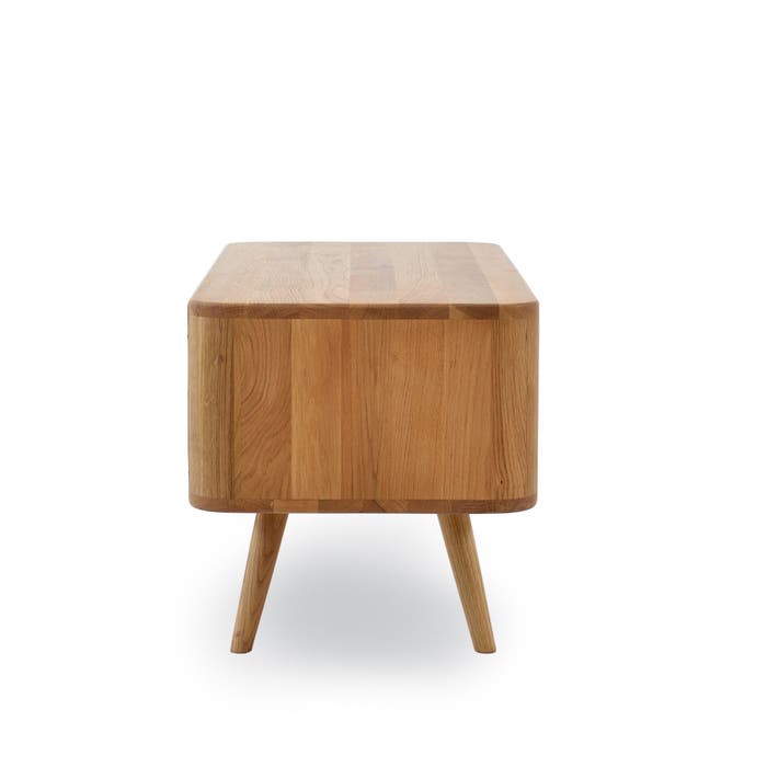 Ena storage bench houten opbergbankje natural | Gewoonstijl
