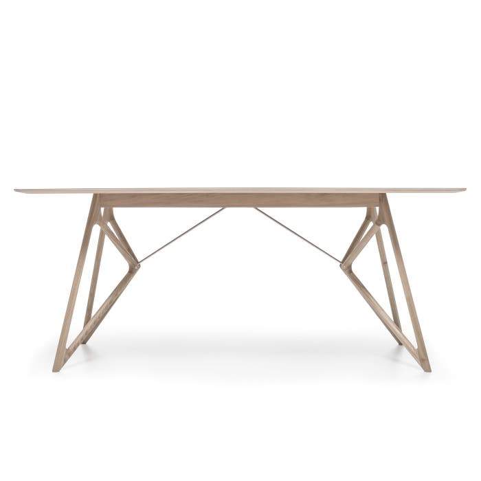 Tink table houten eettafel whitewash - 200 x 90 cm | Gewoonstijl